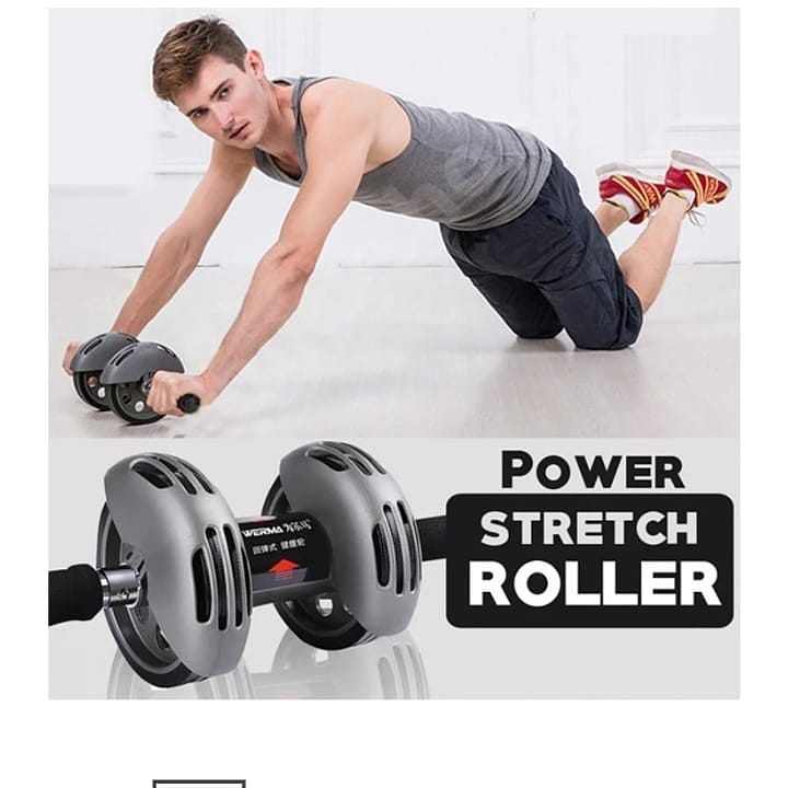 Powerstretch AB Wheel Roller Exercise Fitness – Jupiter Collections Kenya